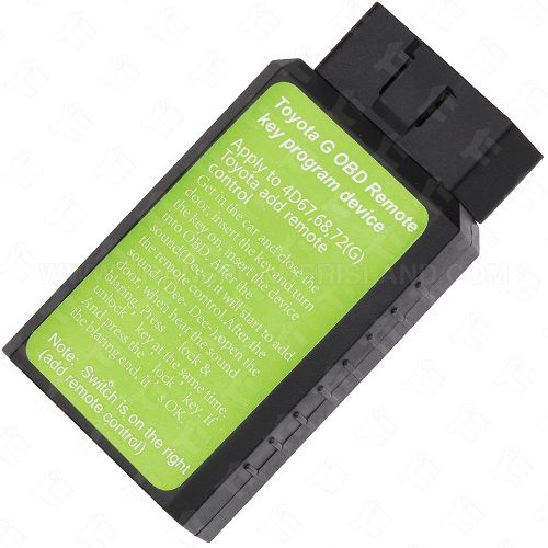 Green Programming Dongle For Toyota Including G and H Keys (ADD KEY ...